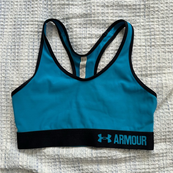 Under Armour | Intimates & Sleepwear | Blue Under Armor Sports Bra ...